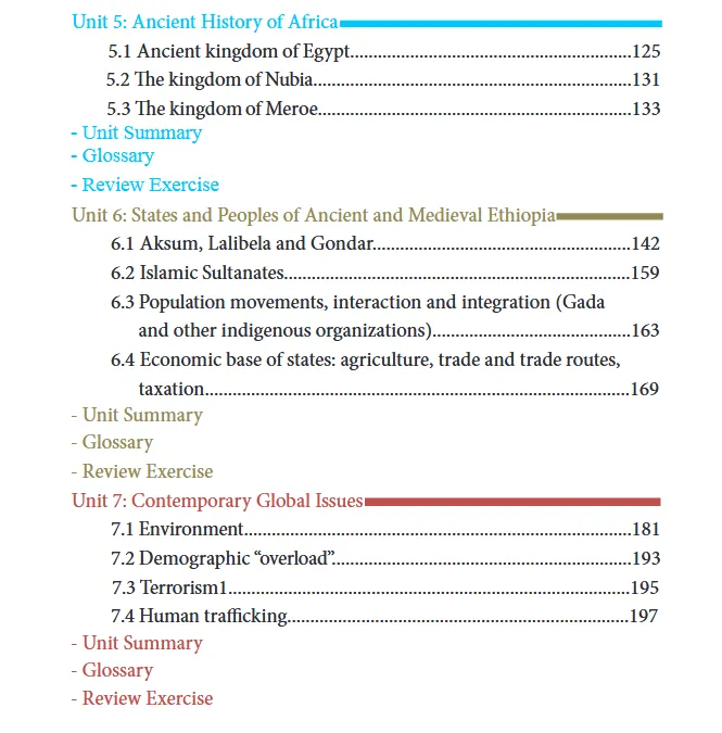 Grade 7 Social Studies Student Textbook PDF - New Ethiopian Curriculum ...